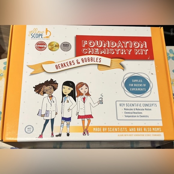 Yellow Scope | Toys | Yellow Scope Foundation Chemistry Kit Fun ...